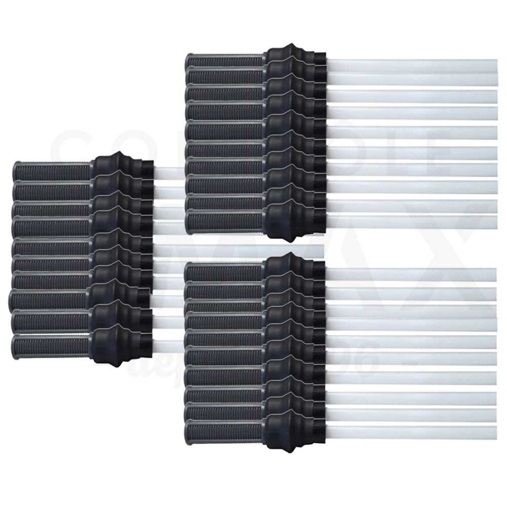 50 regular tubes & valves with fruit flies protection – Contrôle Omax